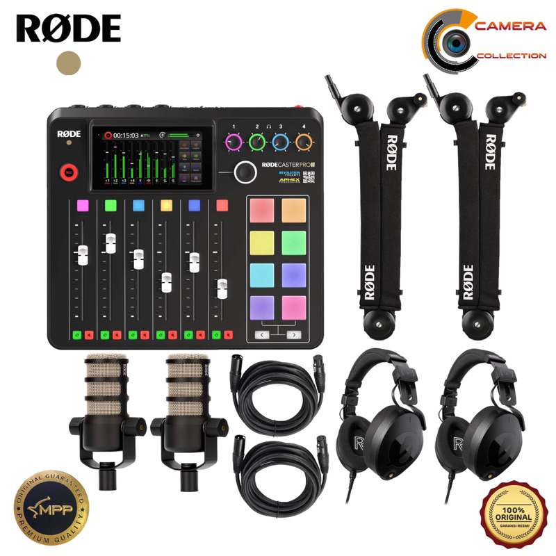 Jual RODE RODECaster Pro II Podcast DUET Integrated Audio Production ...