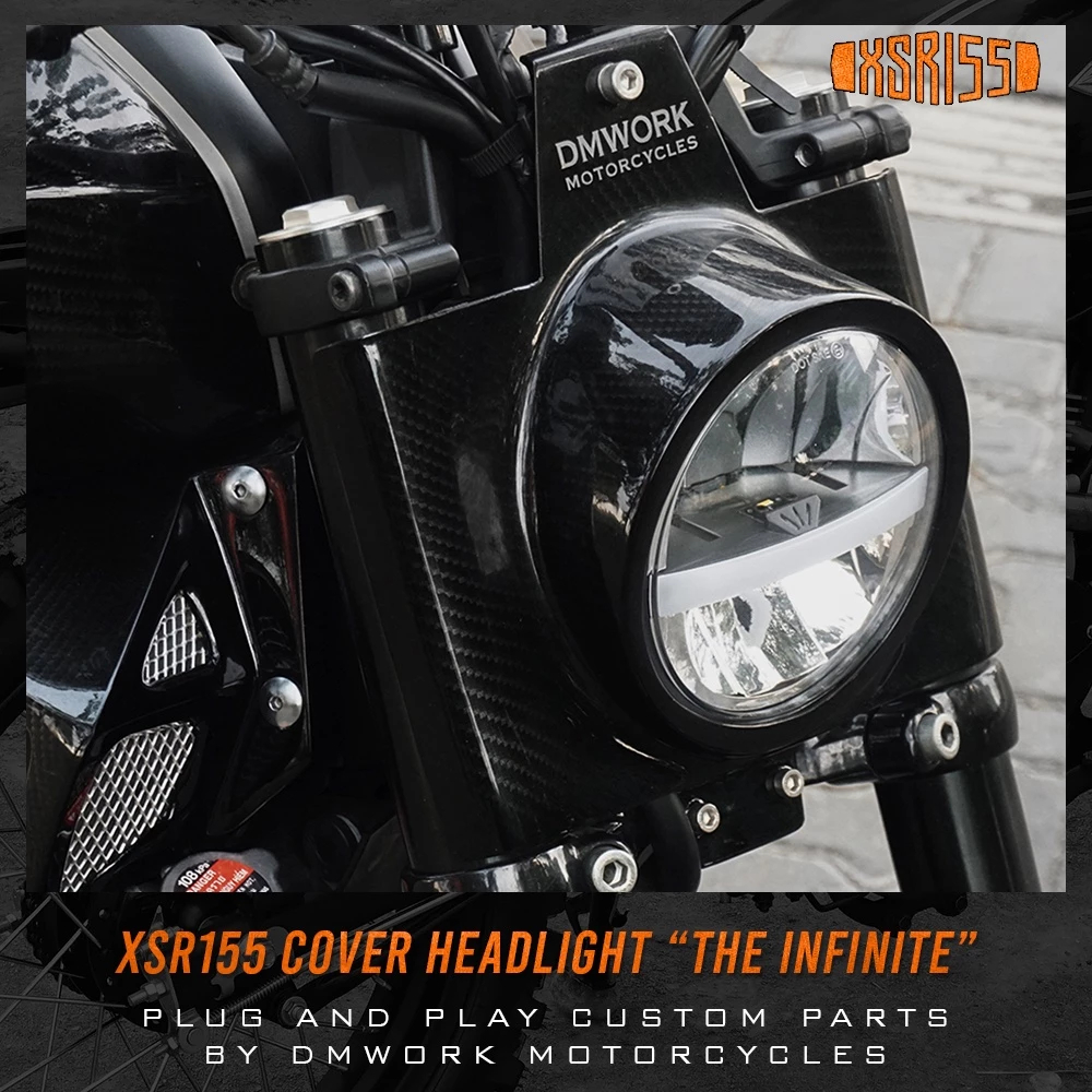 Jual XSR 155 Cover Lampu "The Infinite" / Penutup Lampu Depan / Cover ...