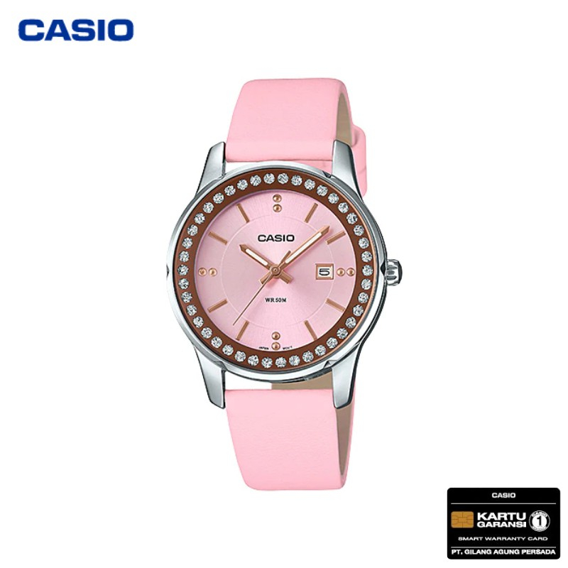 Jual JAM TANGAN WANITA CASIO LTP-1358L-4A2 ORIGINAL - MTP1358L PINK CASIO ORIGINAL jam tangan ...