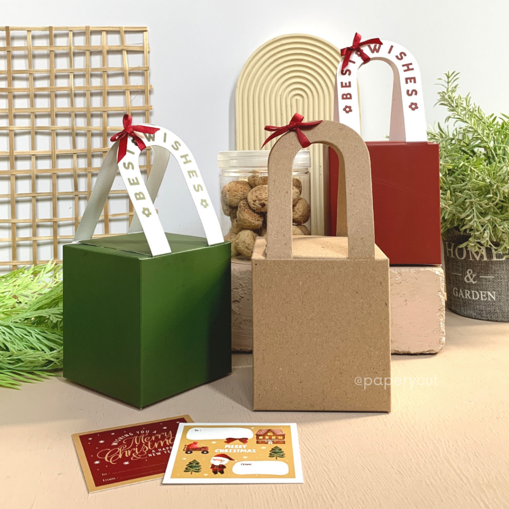 Jual Box Packaging Hampers Toples Cookies Natal / Christmas - Petitebag ...