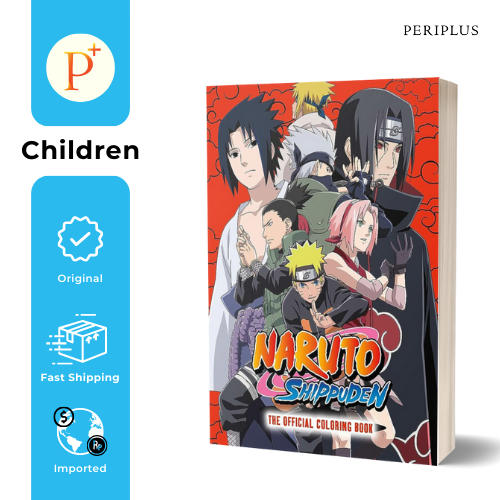 Jual Naruto Shippuden : Official Coloring Book - 9781974740932 | Shopee ...