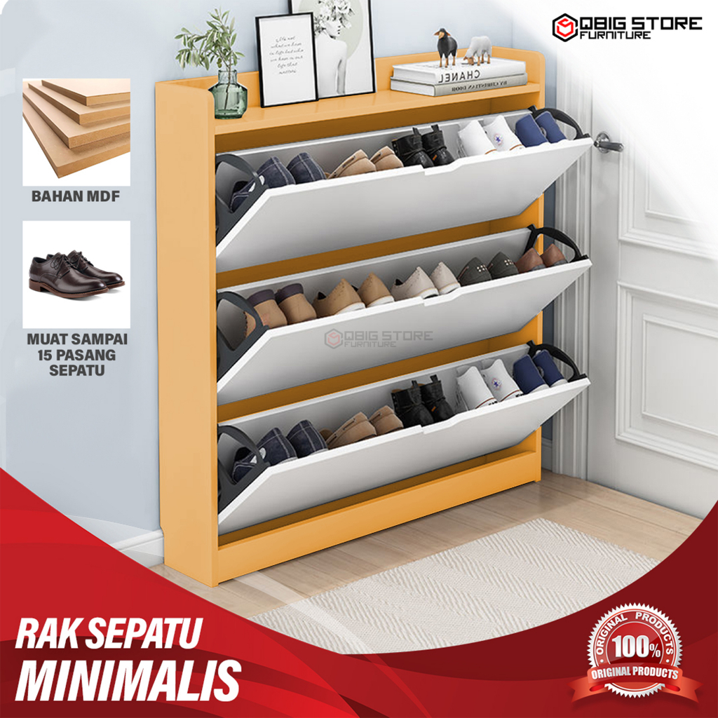 Jual Lemari Rak Sepatu Mee Do Shoe Cabinet Rack Penyimpanan Minimalis ...