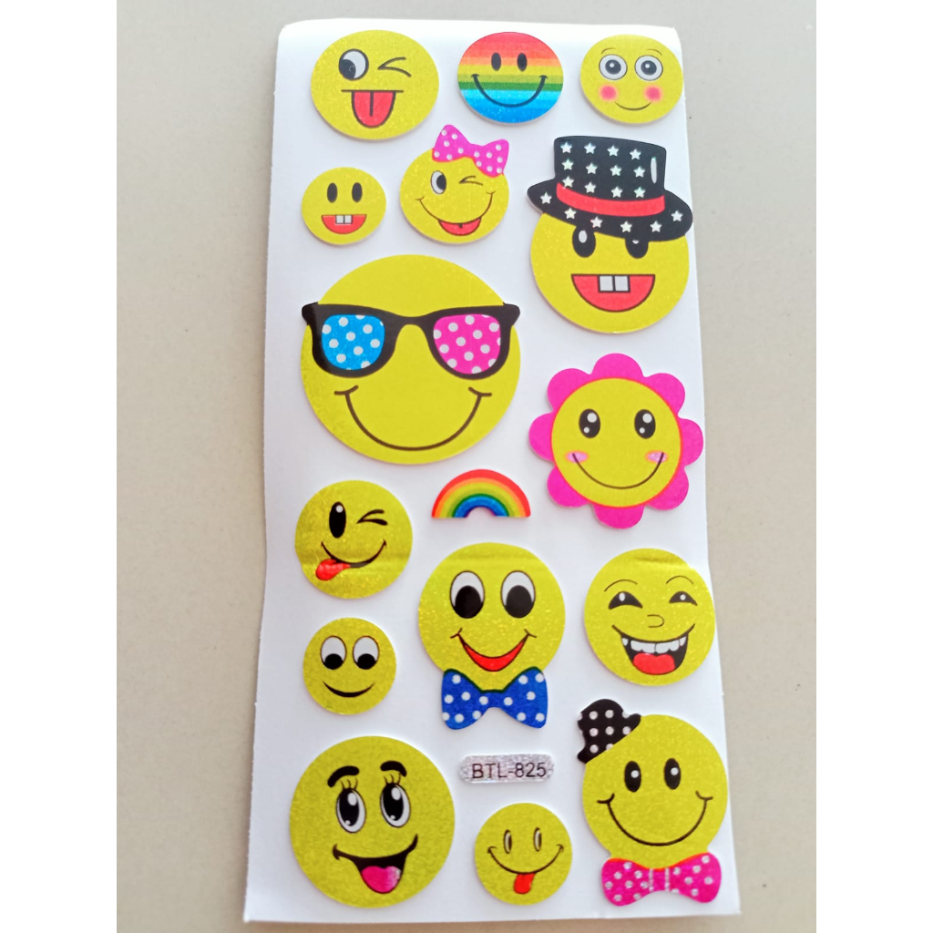 Jual Stiker Karakter / Stiker 3D Timbul / Stiker Mainan Anak / Sticker ...