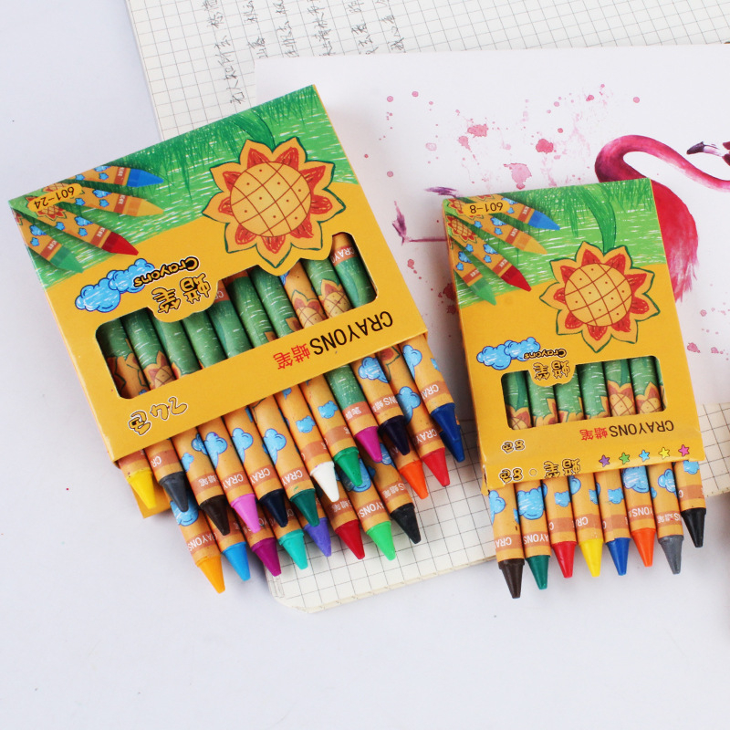 Jual PENSIL CRAYON ISI 24 /12WARNA / PENSIL WARNA GAMBAR 24PCS / CRAYON ...