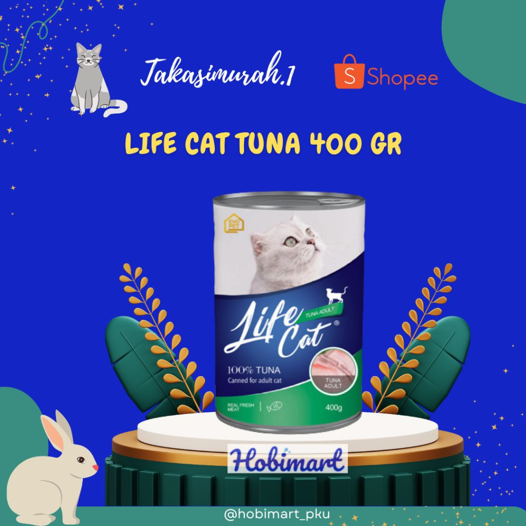 Jual LIFE CAT TUNA 400 GR | Shopee Indonesia