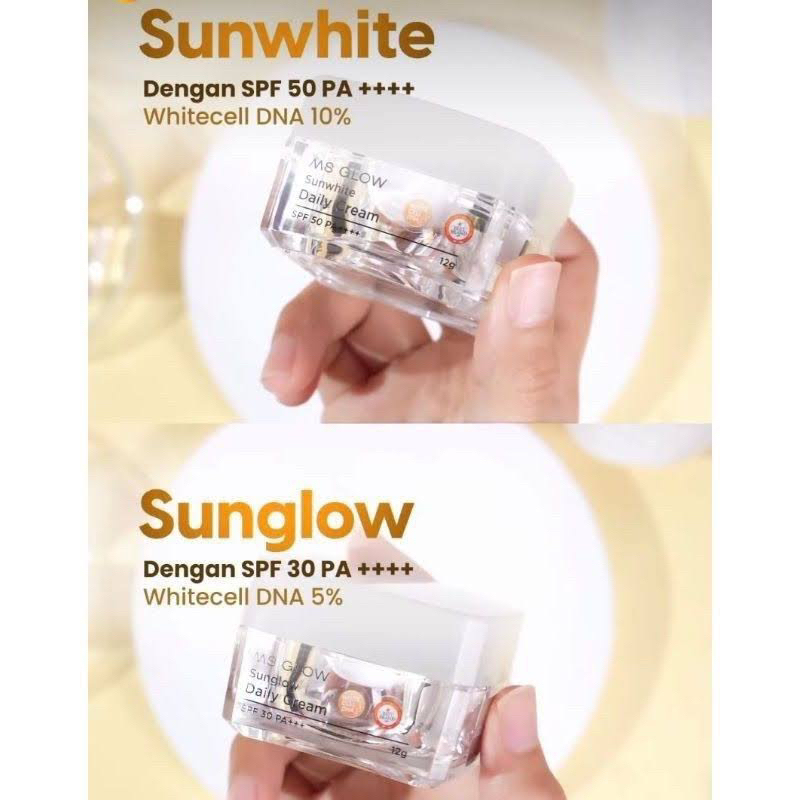 Jual Ms Glow Sunglow & Sunwhite | Shopee Indonesia