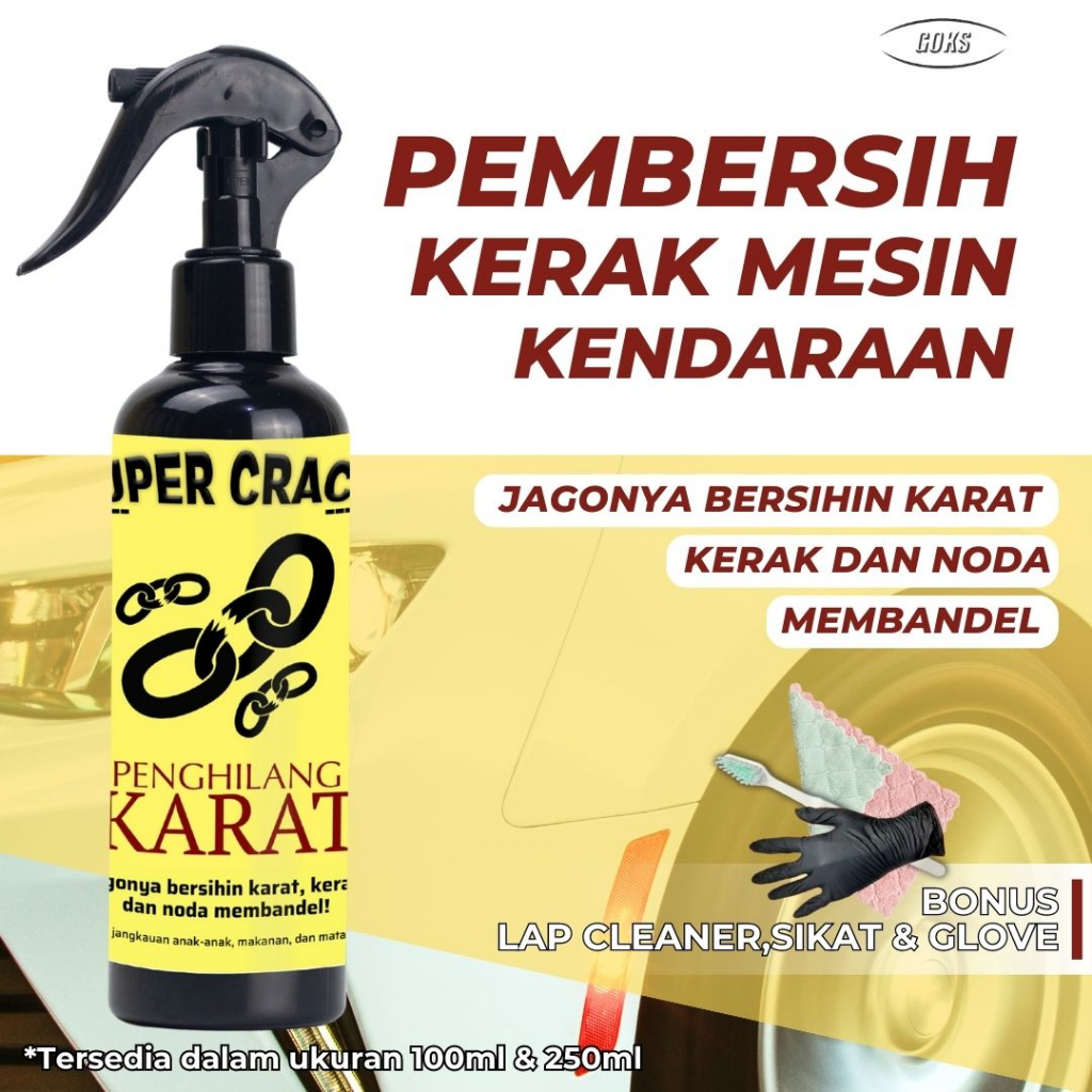 Jual PEMBERSIH KARAT BESI PENGHILANG KERAK MESIN MESIN MOTOR MOBIL BESI ALUMINIUM BLOK CVT KAP ...