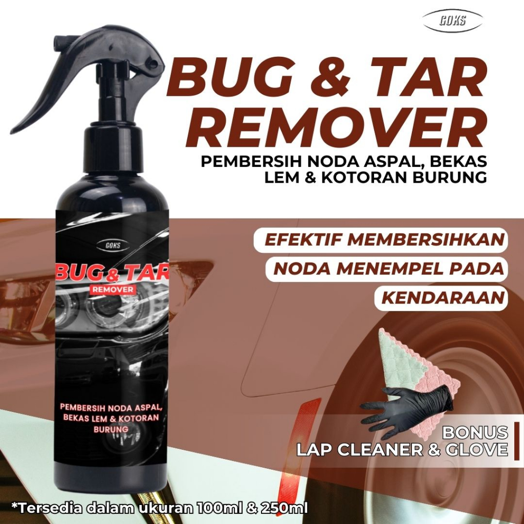 Jual BUG AND TAR REMOVER PEMBERSIH NODA ASPAL PENGHILANG BEKAS STIKER KOTORAN BURUNG SERANGGA ...