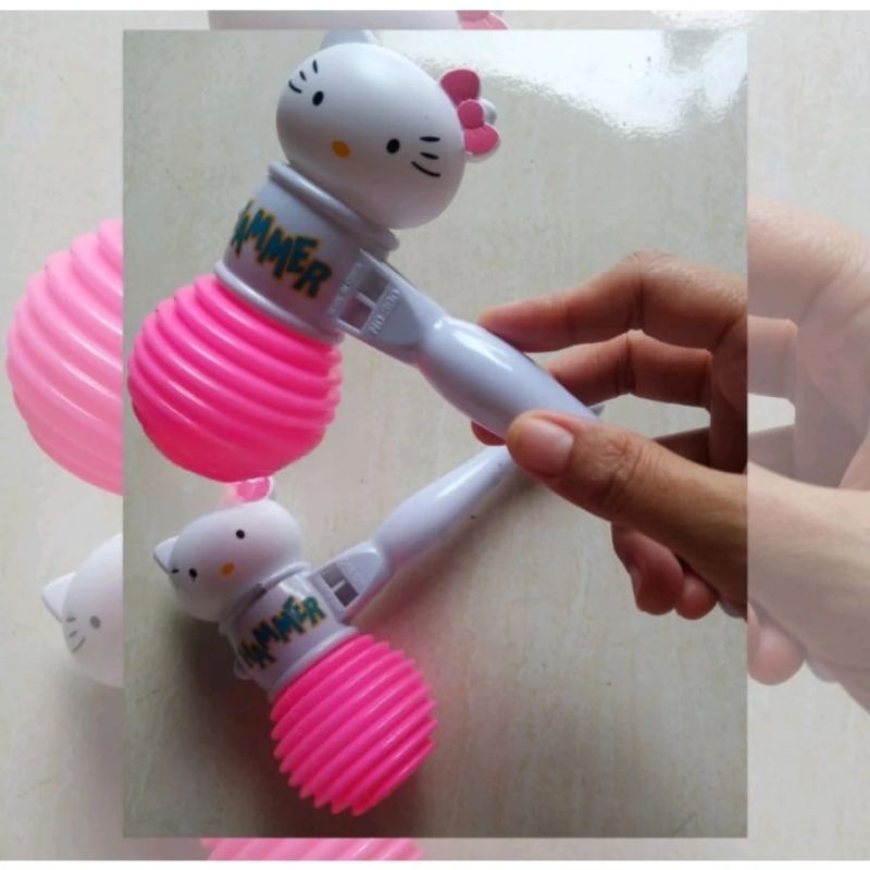 Jual PALU MAINAN ANAK HAMMER HELLO KITTY | Shopee Indonesia
