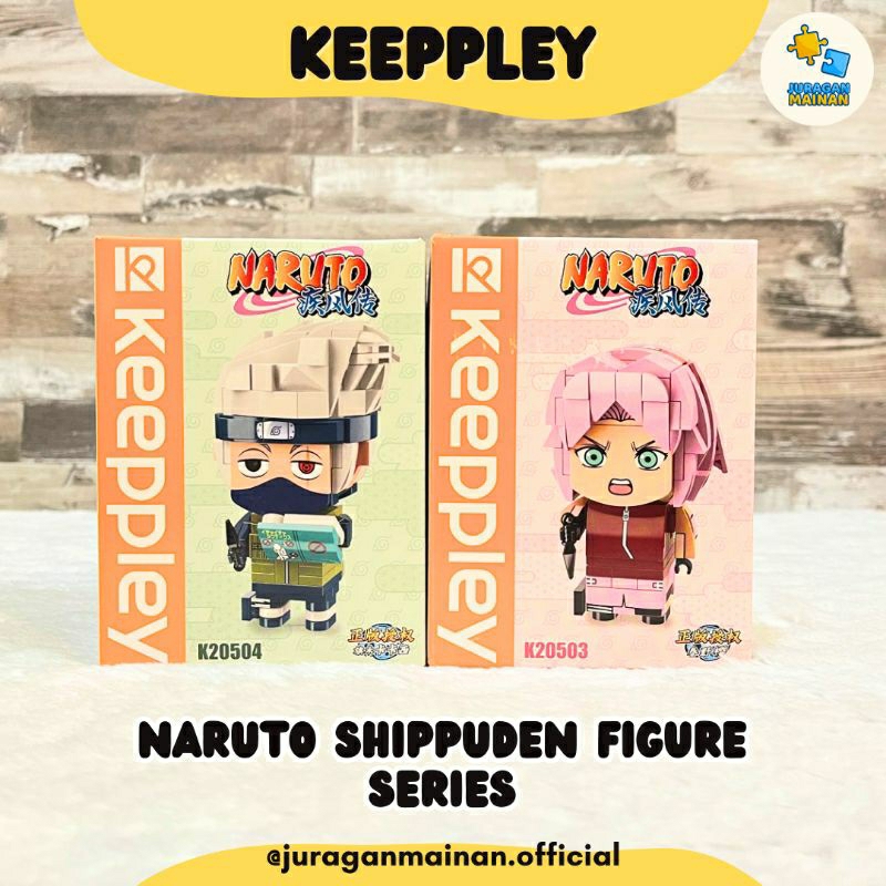 Jual KEEPPLEY TOYS Naruto Figure - Bricks Brick Block Mainan edukasi ...