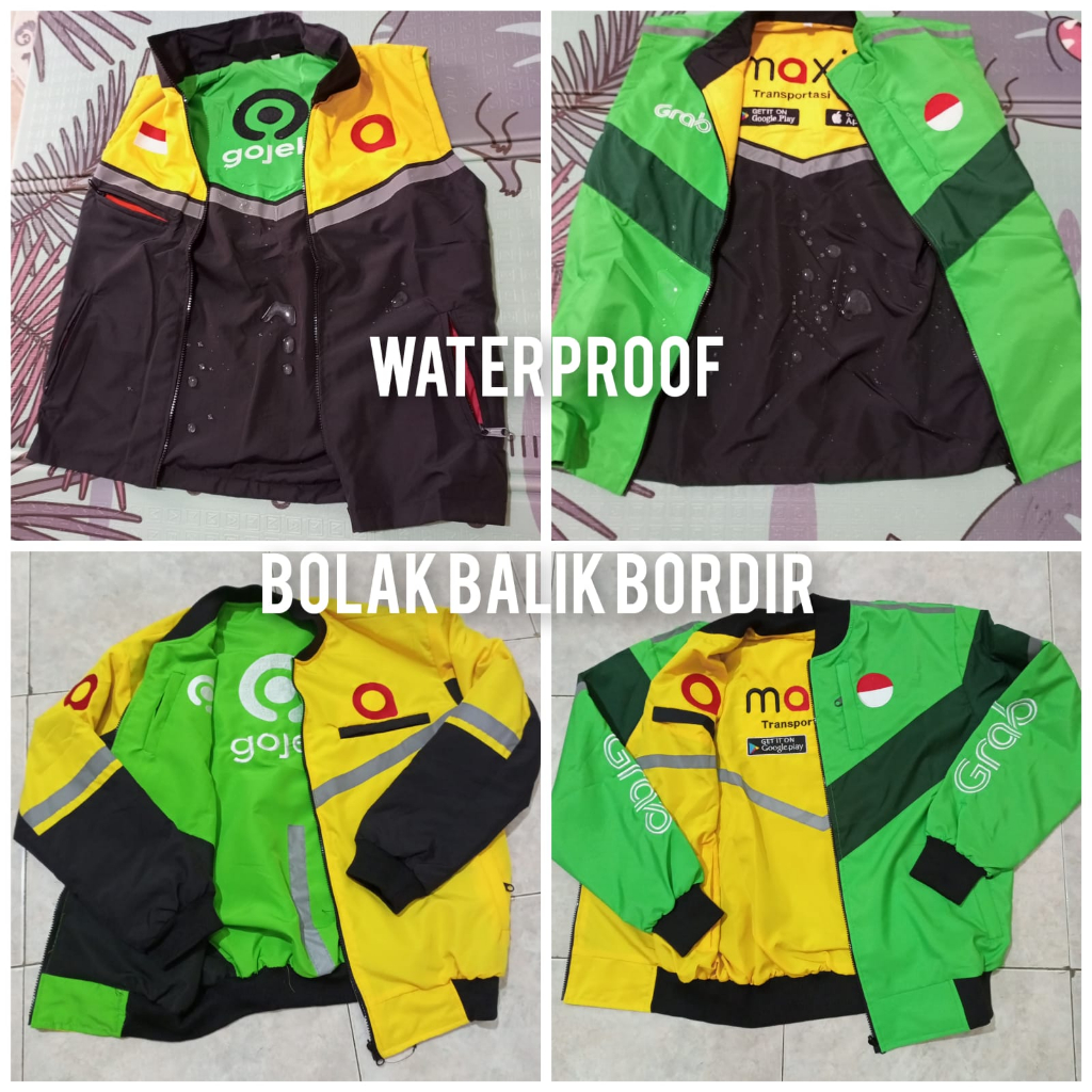 Jual Rompi bb Garuda indo#garuda biasa#partner#Bolak balik##GOJEK MAXIM ...