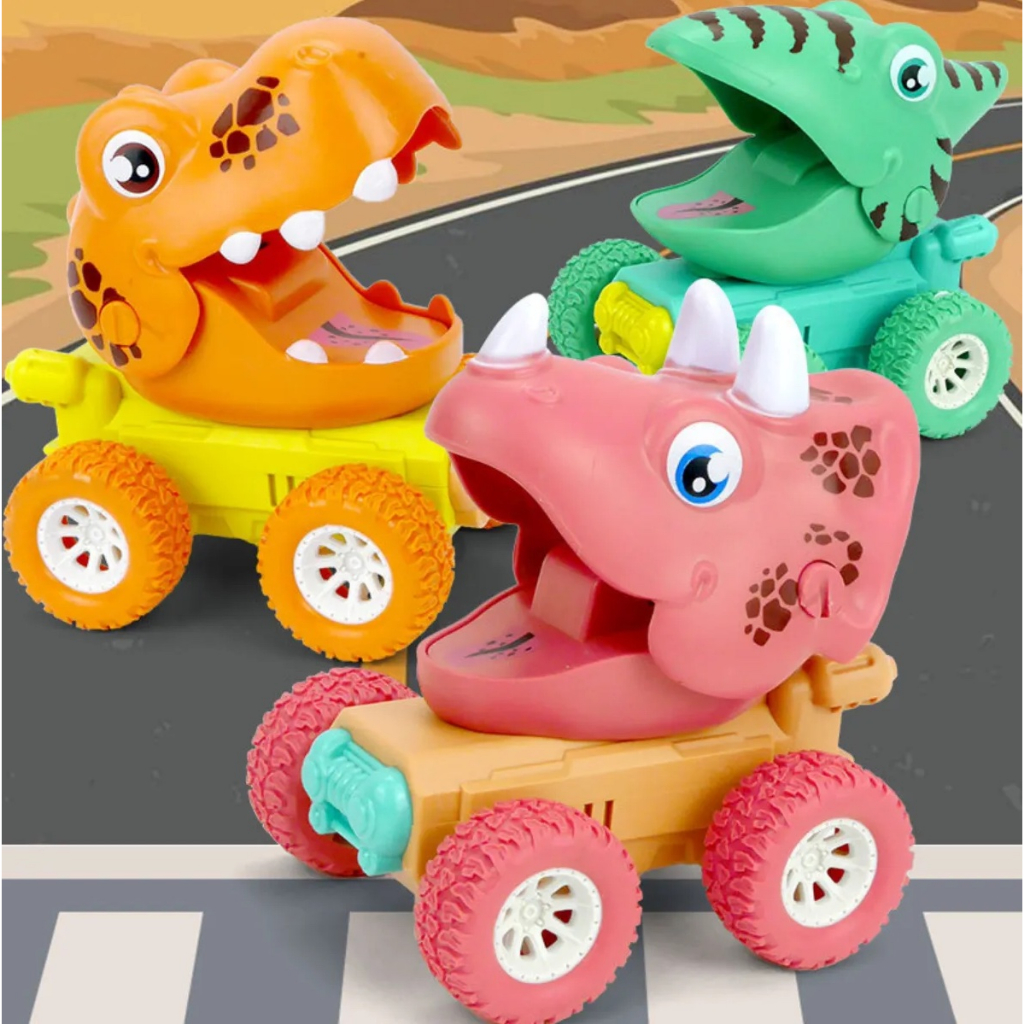 Jual MJ Mainan Mobil Mobilan Dinosaurus Dino Dinosaur Car Series ...