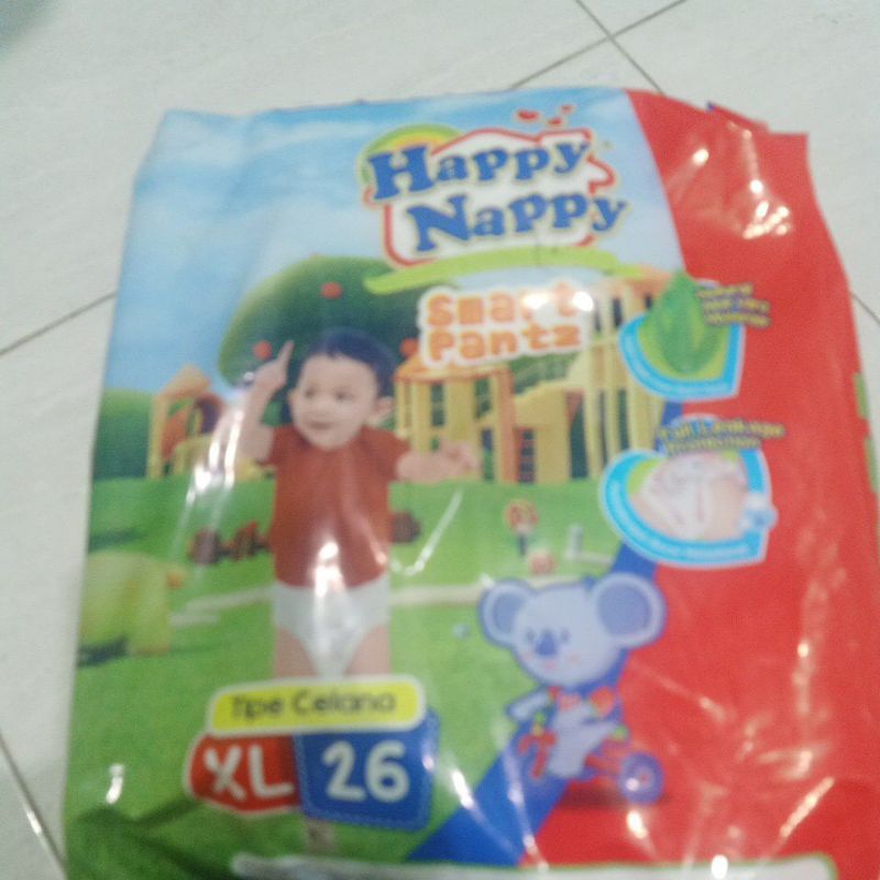 Jual happy nappy nb 40 m 40 perekat dan XL 26 celana | Shopee Indonesia