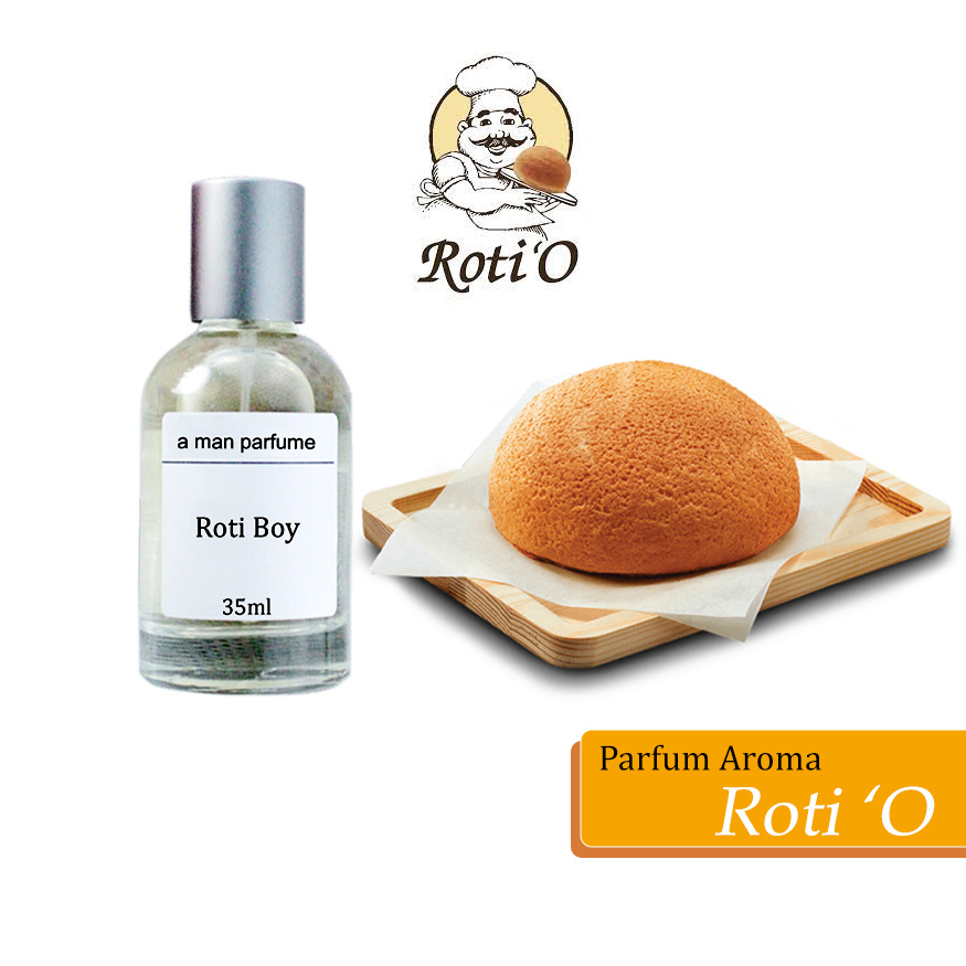 Jual Parfum Aroma Roti'O 35ml Spray Tahan Lama Parfume Vanilla Kopi ...