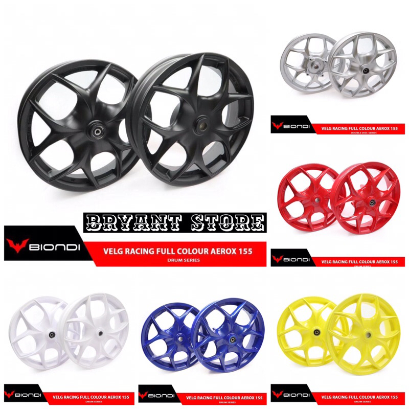 Jual VELG BIONDI AEROX 155 OLD AEROX NEW DRUM SERIES DOUBLE DISC ...