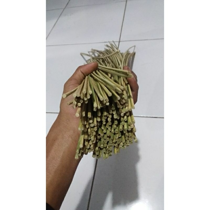 Jual Lidi Bambu 3mm Bahan Arku Layangan Kulitan serut halus 57-60cm 100 ...