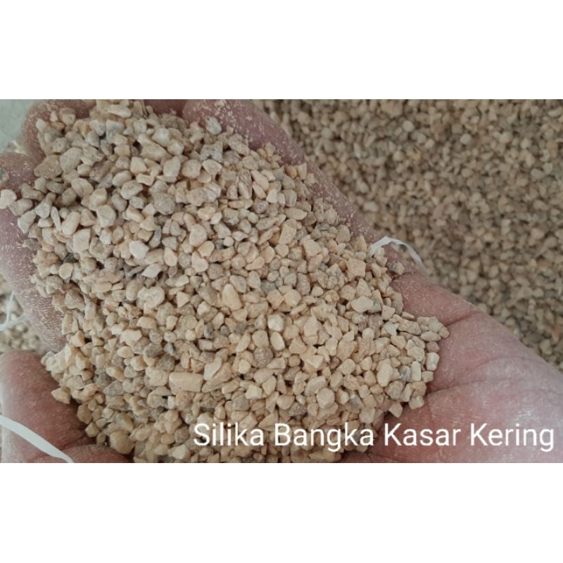 Jual Pasir silika Bangka 5kg silika coklat Aquascape Aquarium Taman ...