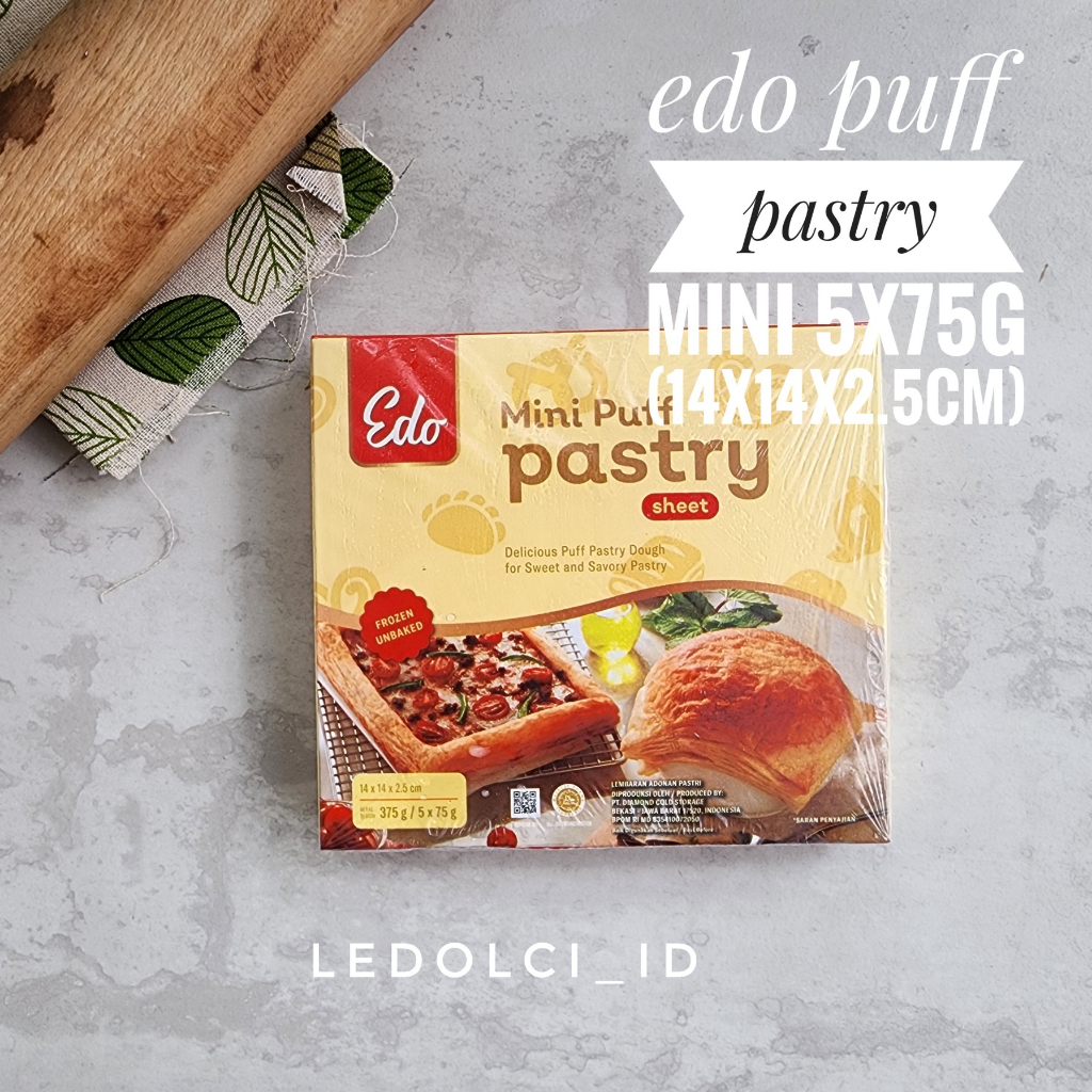 Jual EDO MINI PUFF PASTRY | EDO PUFF PASTRY UKURAN KECIL | Shopee Indonesia
