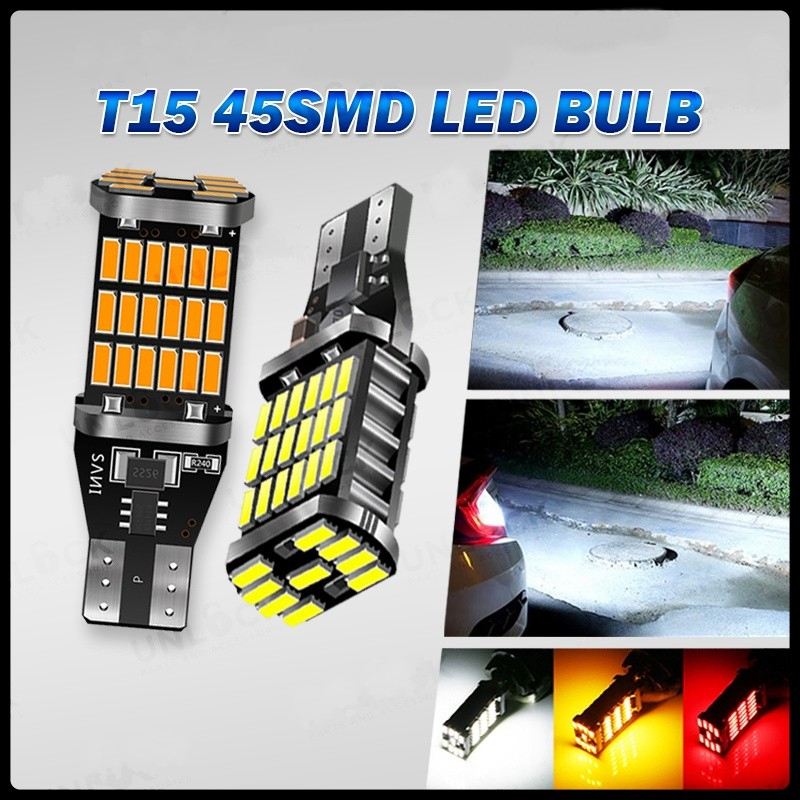 Jual Lampu Mundur Senja LED T15 T10 W16W 45 Canbus Lampu Sein Super Terang | Shopee Indonesia