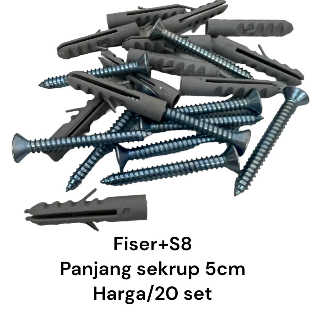 Jual S8 + SEKRUP / SEKRUP AMBALAN / SEKRUP TEMBOK 5cm 6cm 7cm | Shopee Indonesia