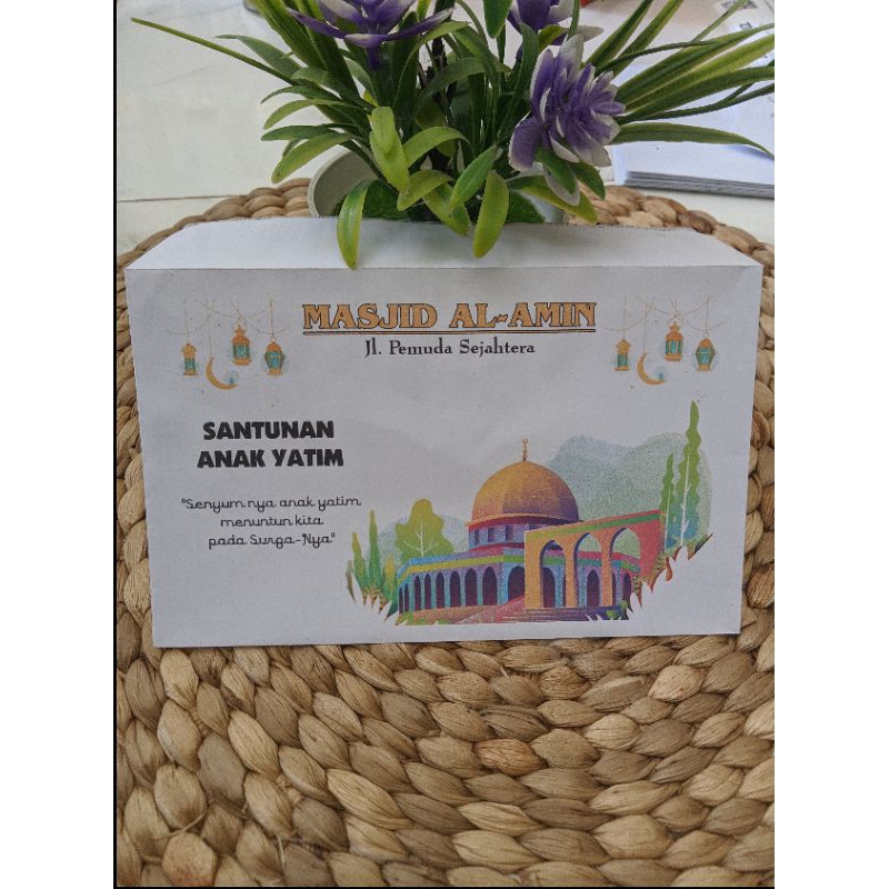 Jual Amplop Santunan Anak Yatim isi 20 pcs Amplop Custom Amplop ...