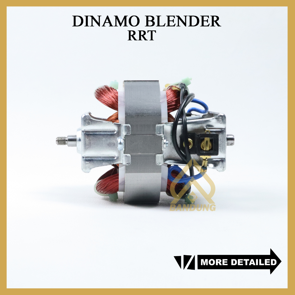 Jual DINAMO MOTOR BLENDER MODEL RRT NATIONAL VIVA/OMEGA/GMC/TODACHI/TDC ...