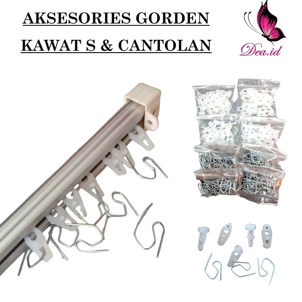 Jual [DEABODYCARE] KAWAT S GORDEN VITRASE & RODA GORDEN REL- KAITAN ...