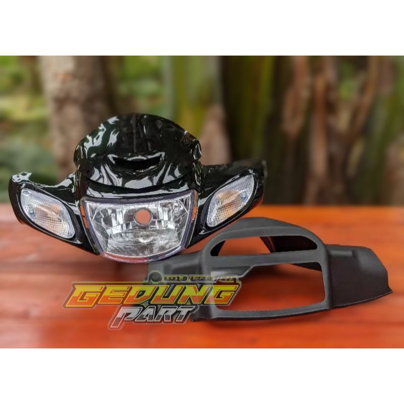 Jual Batok Depan Belakang Fizr F1zr Fiz r Warna Hitam Set Lampu F1zr ...