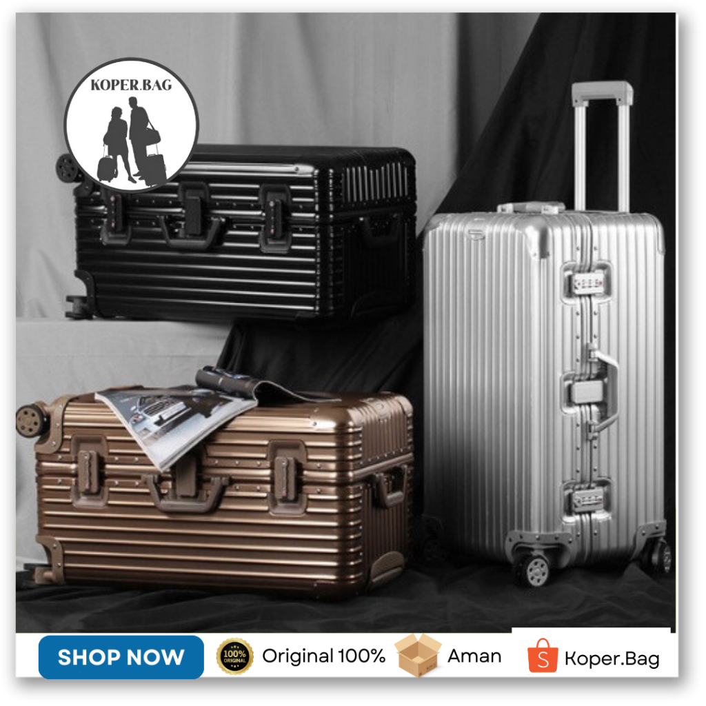 Jual Koper Roaming KBB037 Cabin Bagasi Size 20 - 30 inch Semi Aluminium ...