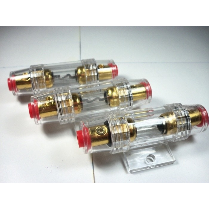 Jual Sekring sikring Fuse audio transparan model botol (60A) | Shopee ...