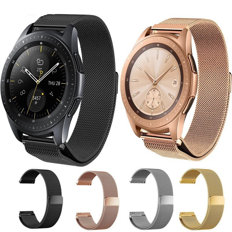 Jual Tali Strap Samsung Galaxy Watch Stainless Steel Strap Milan Loop ...