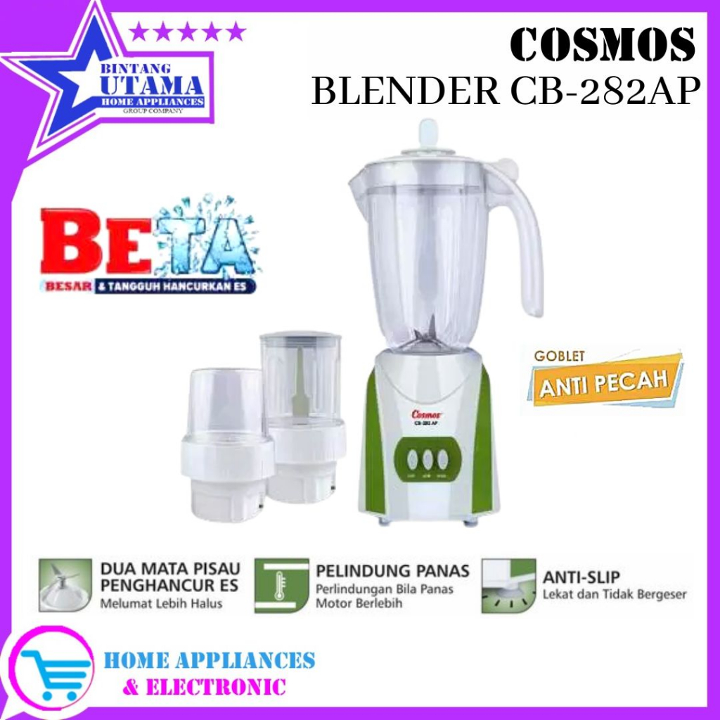 Jual (COD) Blender Cosmos CB-281 P / CB281P / CB 281P / CB282P / CB 282P / CB-282P / CB-282AP ...