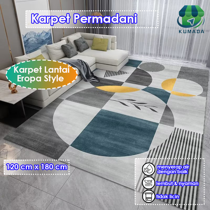 Jual Karpet Ruang Tamu 2024 Sofa Baru Meja Kopi Tikar Modis Keset ...
