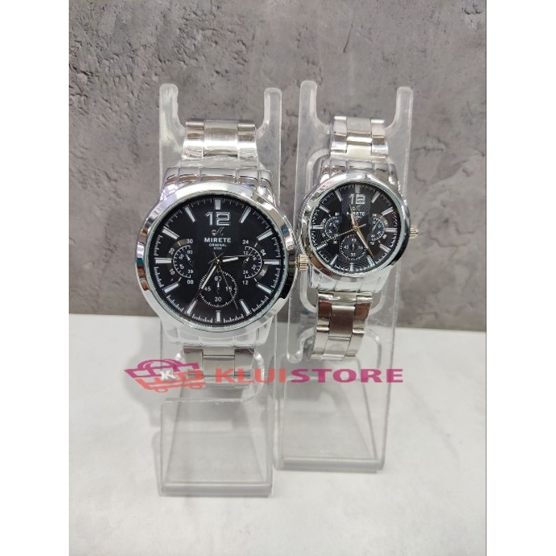 Jual JAM TANGAN RANTAI // MIRETE RANTAI COUPLE // MIRETE ORIGINAL 100% ...