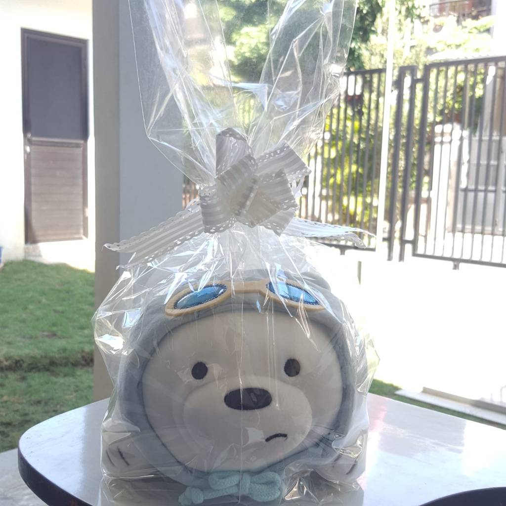 Jual MINISO WE BARE BEARS SERIES Boneka Ice Bear Lying Spesial Give ...