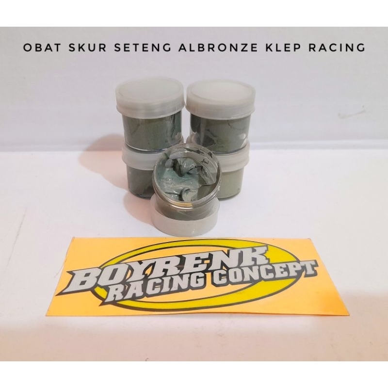 Jual OBAT SKUR OBAT SKIR SETENG ALBRONZE KLEP RACING | Shopee Indonesia