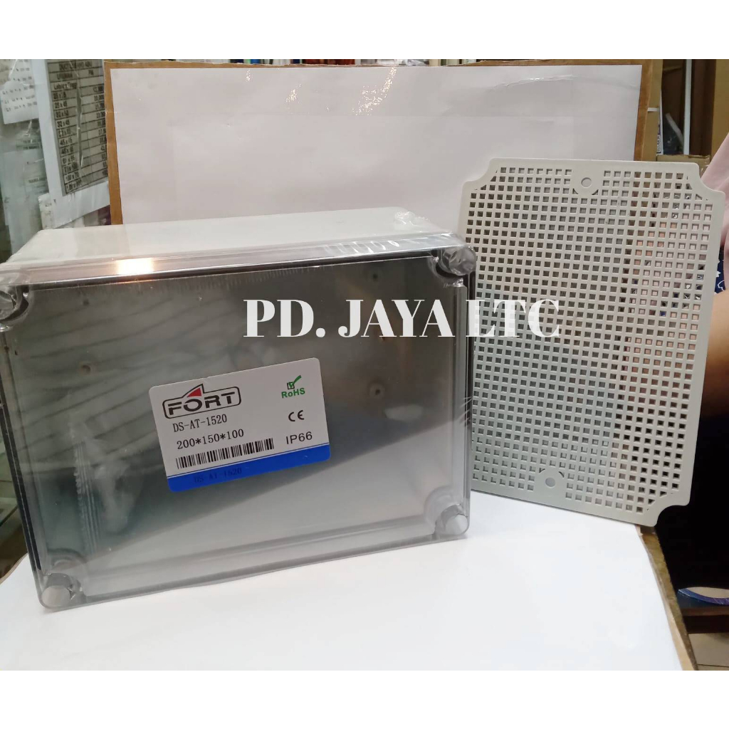 Jual Fort Junction Box IP66 Ukuran 200X150X100 Transparant DS-AT-1520 ...