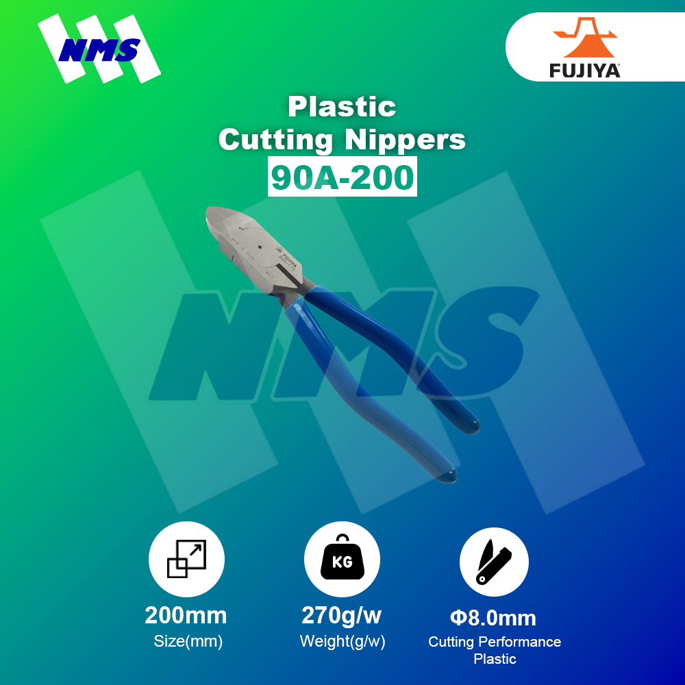 Jual Tang Potong FUJIYA 90A-200 Plastic Cutting Nippers Japan | Shopee Indonesia
