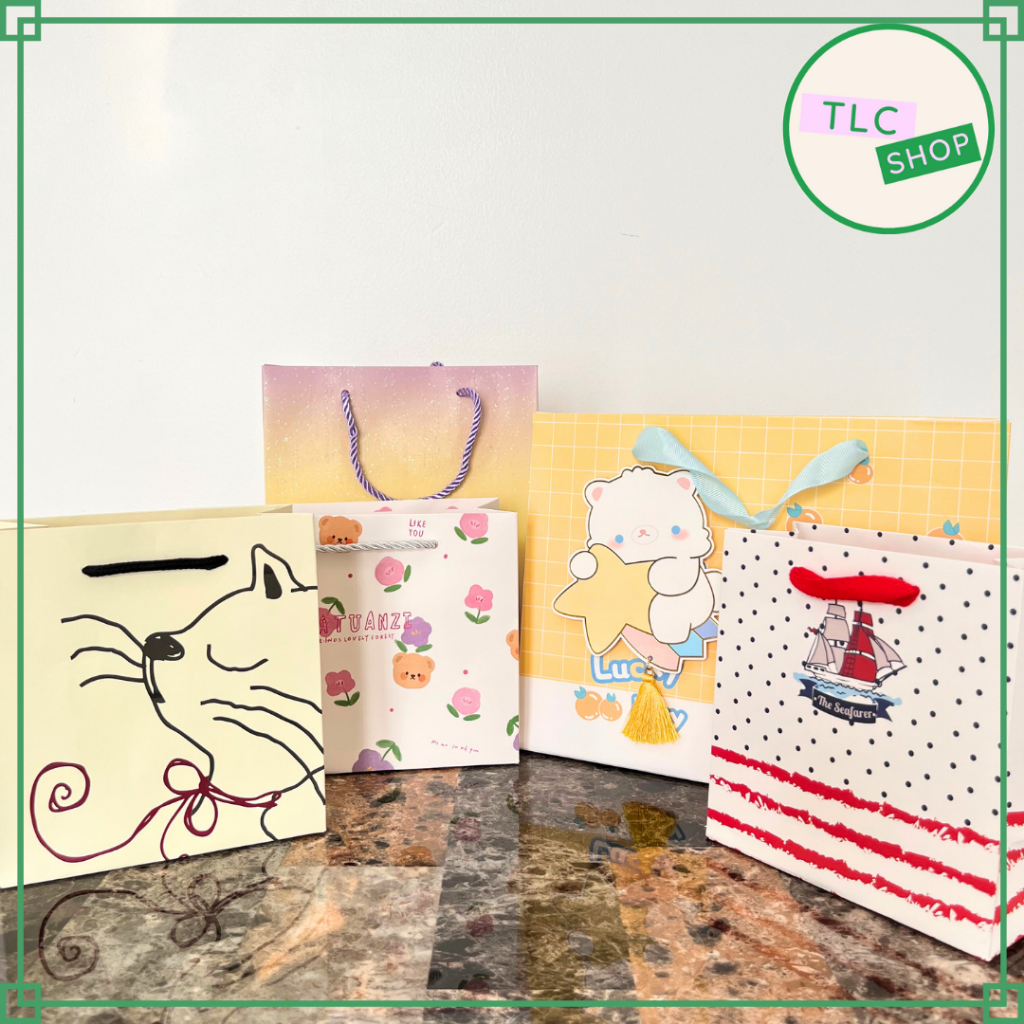 Jual Paper Bag Kado Kecil Besar / Paper Bag Korea / Paper Bag Super ...