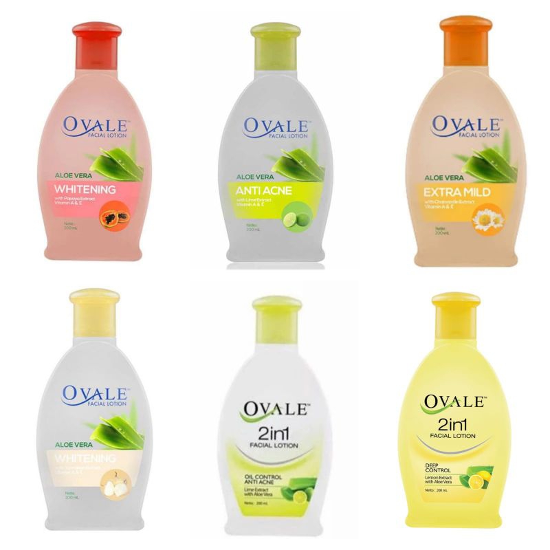 Jual OVALE FACIAL LOTION 200ml | Shopee Indonesia