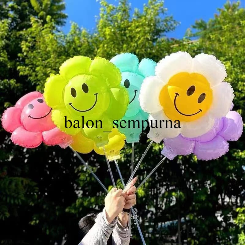 Jual Balon Bunga Matahari Ukuran Besar Dekorasi Pesta Balon Dekorasi ...