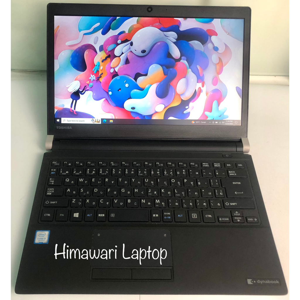 Jual LAPTOP TOSHIBA R73 DYNABOOK CORE i3 GEN 7 - LAYAR 13,3" - MURAH ...