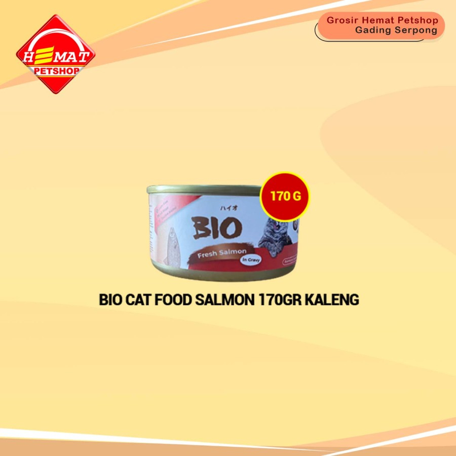 Jual Makanan Basah Kucing Bio Cat Kaleng Can Cat Wet Food 170gr ...
