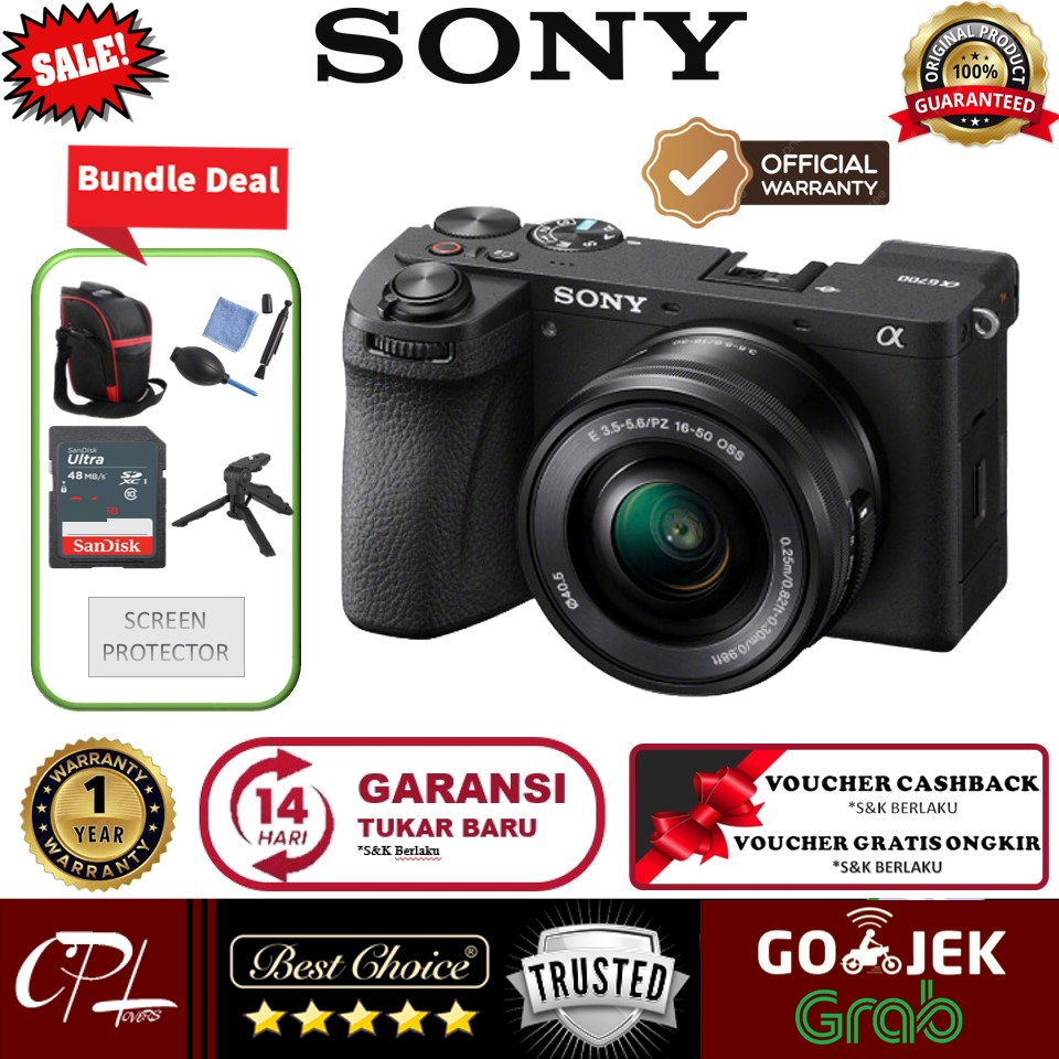 Jual Sony a6700 Kit 16-50mm Lens Mirrorless Camera - GARANSI RESMI ...