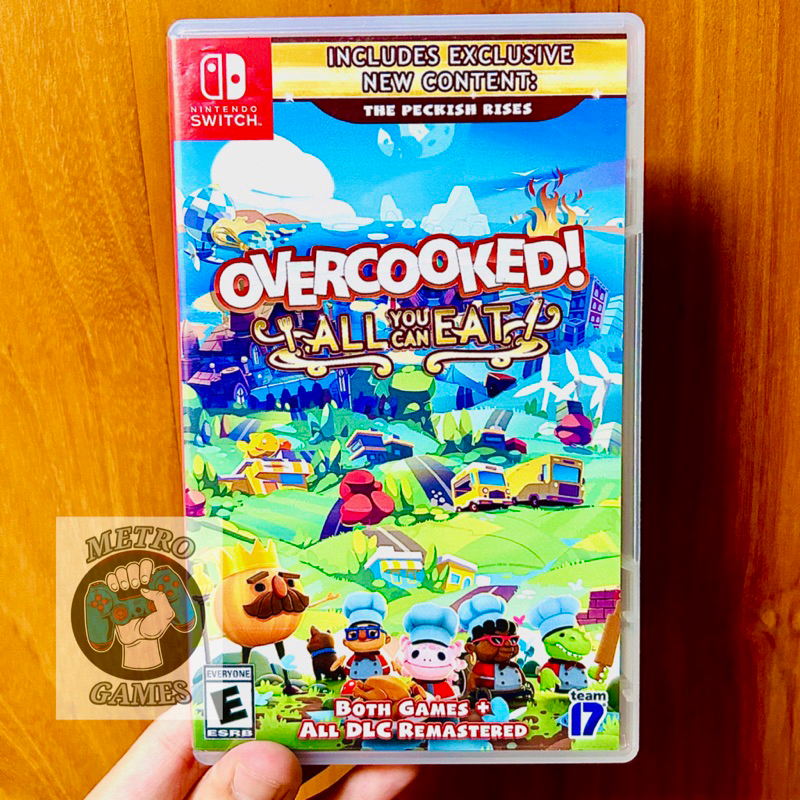Jual Overcooked All You Can Eat Switch Games Catridge Fisik Overcooked ...