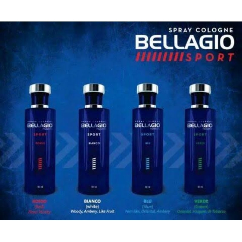 Jual BELLAGIO SPRAY COLOGNE 100ML | Shopee Indonesia