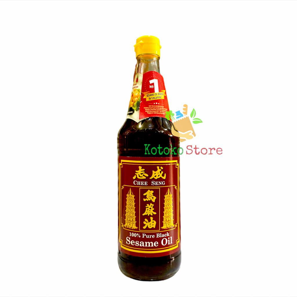 Jual Chee Seng Pure Black Sesame Oil / Chee Seng Minyak Wijen Hitam ...