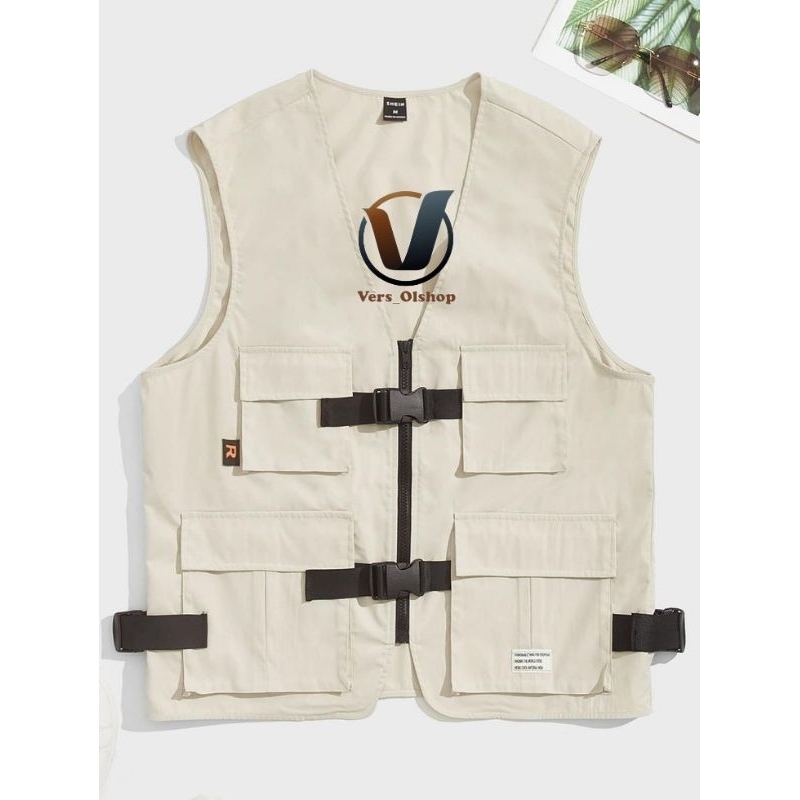 Jual Rompi Vest Cargo Tactical Multifungsi | Shopee Indonesia