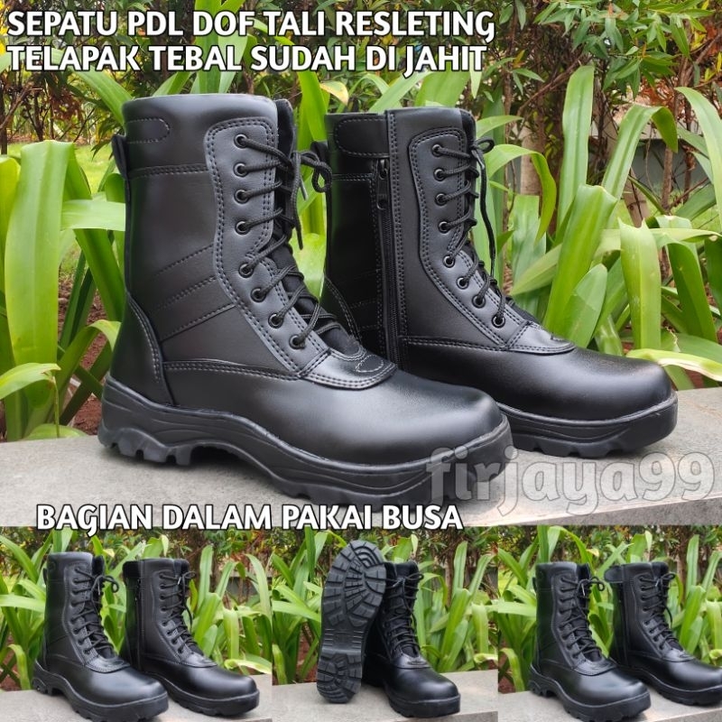 Jual Sepatu Pdl kulit Tni/sepatu Pdl tni polri/satpam security pol pp ...