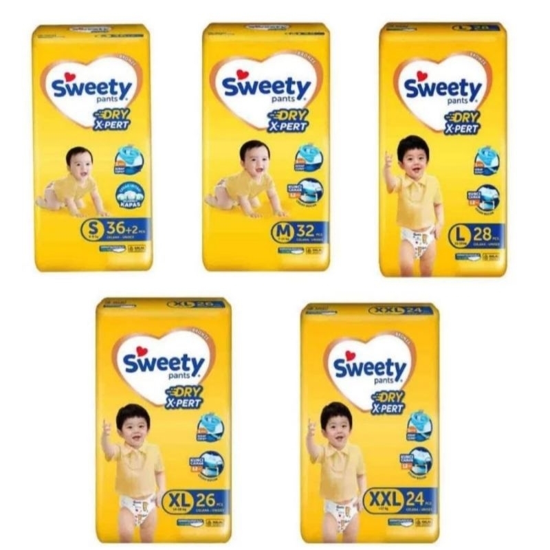 Jual Sweety Bronze Dry X-Pert Comfort ; S, M, L, XL | Shopee Indonesia